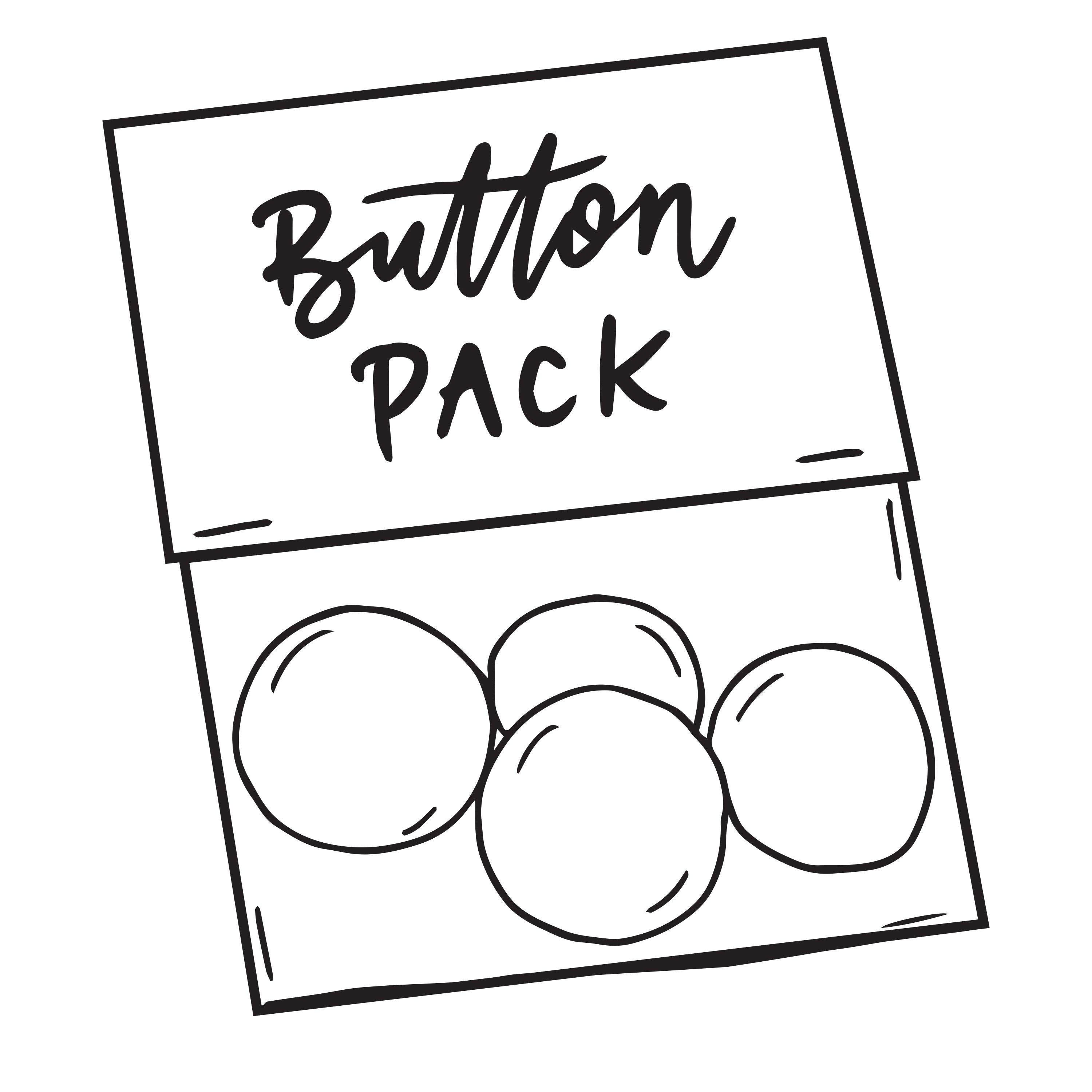 Custom Designed Button Set for Bands | Tour Essentials